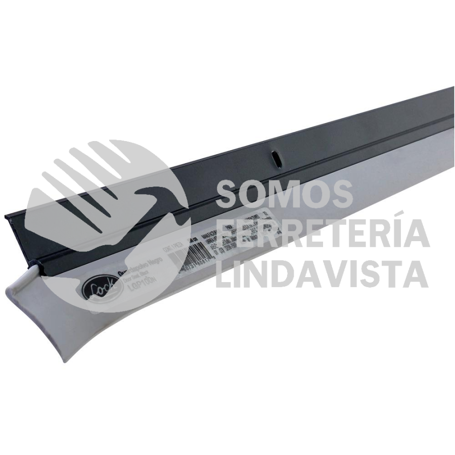 LGP100N GUARDAPOLVO ACABADO NEGRO 100 CM LOCK - Ferreteria Lindavista