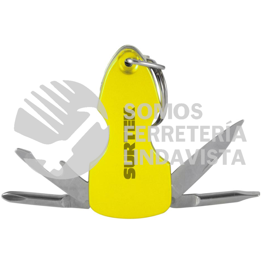 120528 PINZA MULTIHERRAMIENTA 6 EN 1 TIPO LLAVERO SURTEK - Ferreteria ...