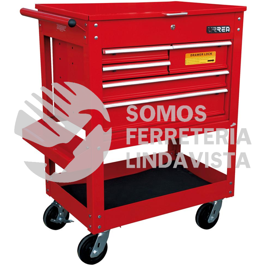 X30U5 CARRO UTILITARIO DE LAMINA 5 GAVETAS 30" URREA - Ferreteria ...