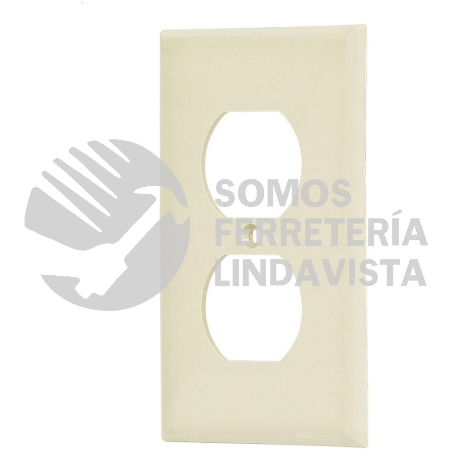 46406 PPDO-S PLACA DE ABS DUPLEX STANDARD MARFIL VOLTECK - Ferreteria ...