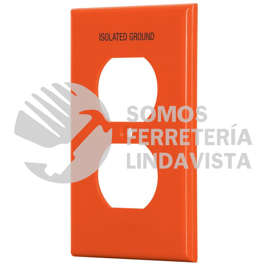 46409 PPDO-TAS PLACA PARA CONTACTO DUPLEX TIERRA AISLADA LINEA ESTANDAR ...