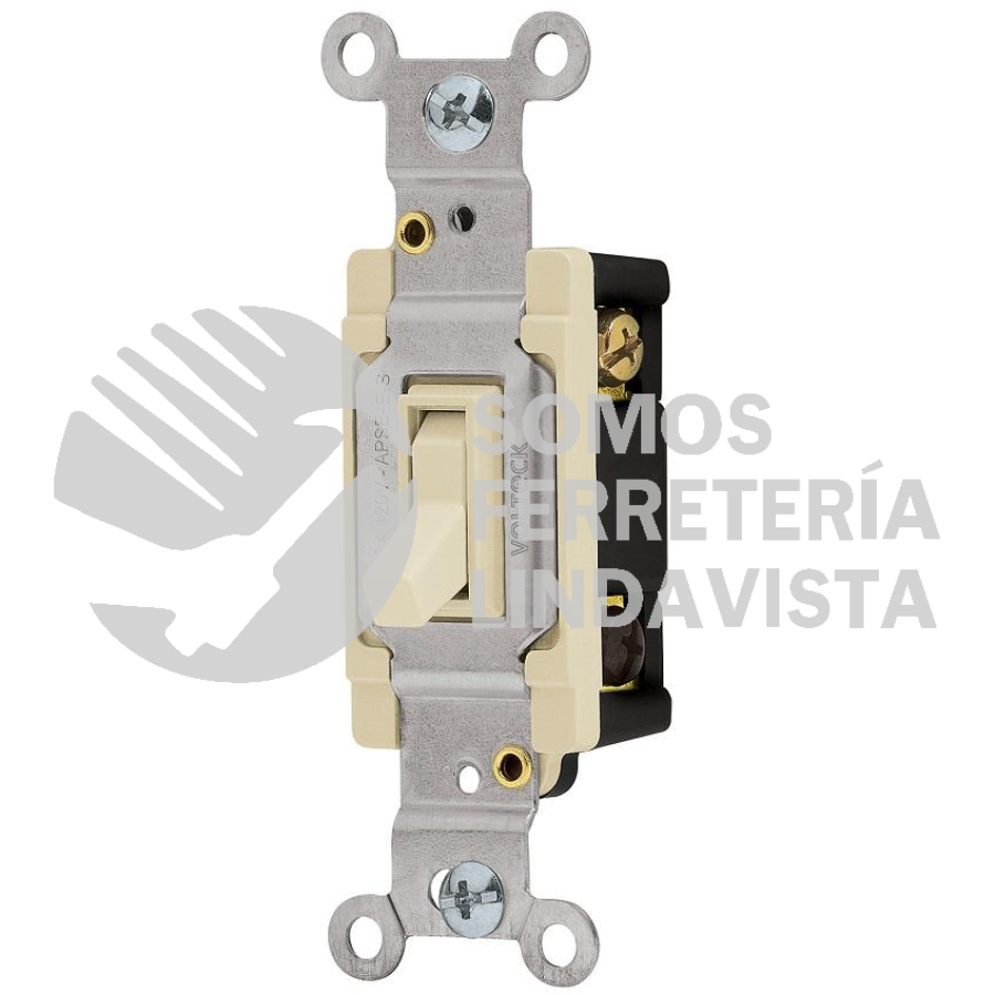 46003 APSE-ES INTERRUPTOR VERTICAL DE PALANCA 3 VIAS STANDARD MARFIL ...