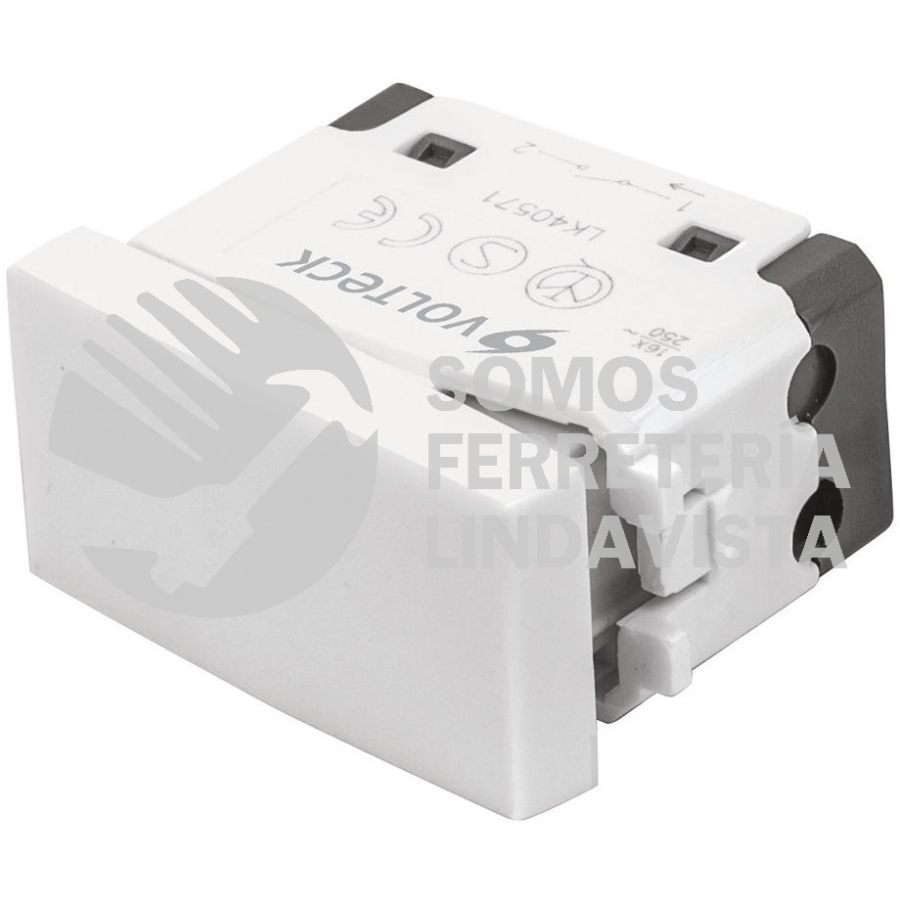 48322 APSE-OB INTERRUPTOR SENCILLO LINEA OSLO COLOR BLANCO VOLTECK ...
