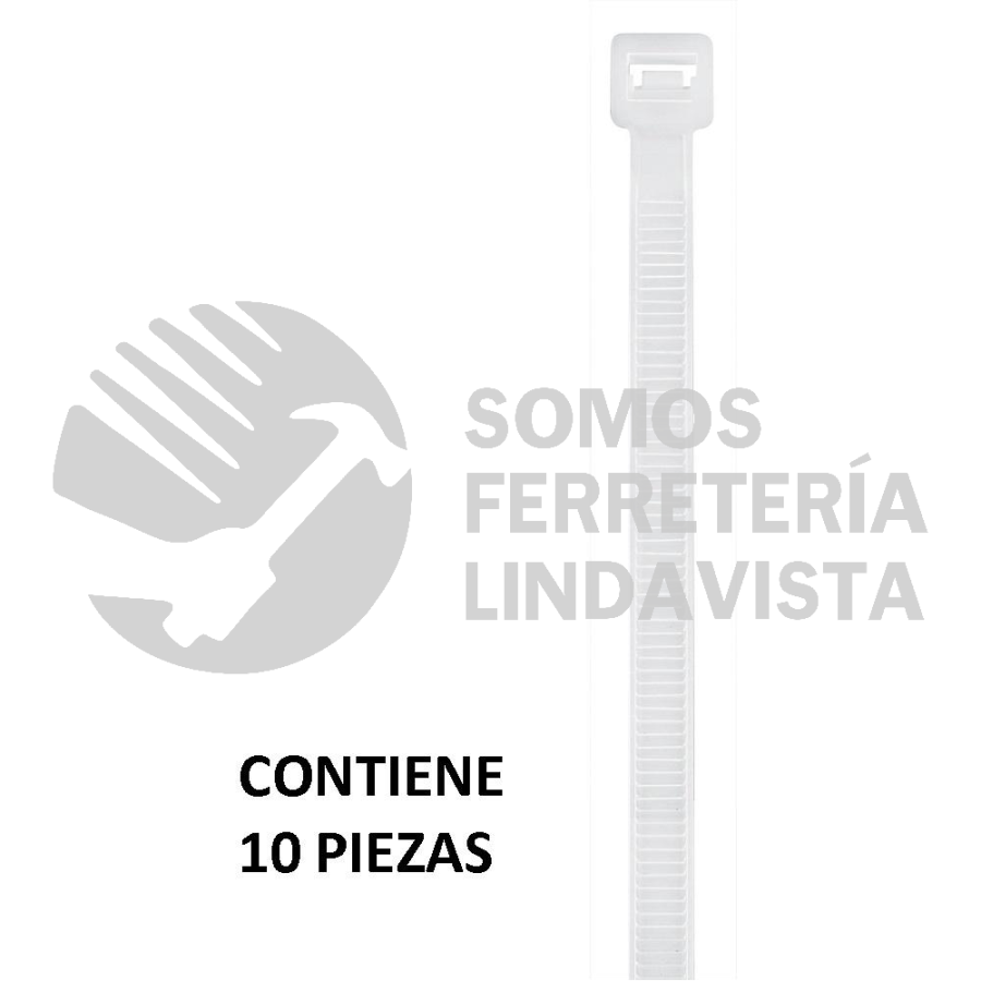 48988 CIN-175120 BOLSA CON 10 CINCHOS PLASTICOS 175 LB 1200X9 MM ...