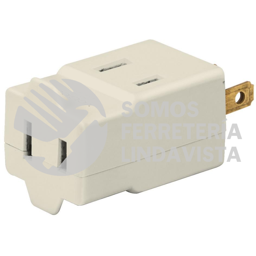 46808 MUL-300 MULTICONTACTO TRIPLE TIPO CUBO VOLTECK - Ferreteria ...