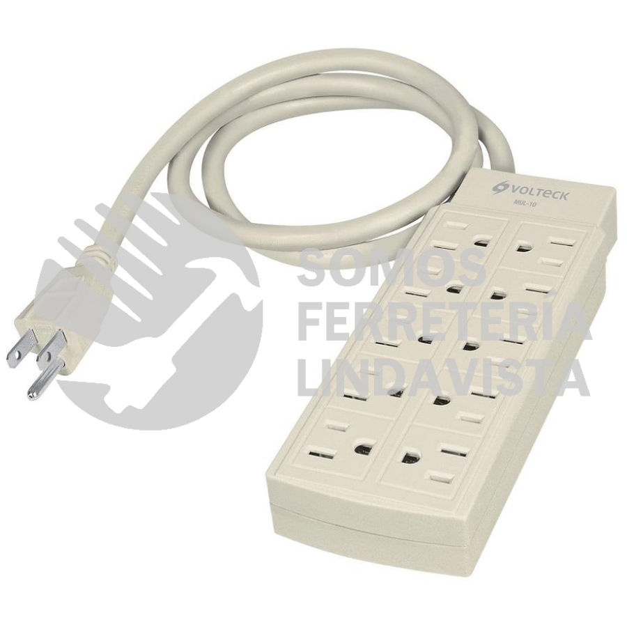 47234 MUL-10 MULTICONTACTO 14 AWG USO RUDO CON 10 ENTRADAS VOLTECK ...