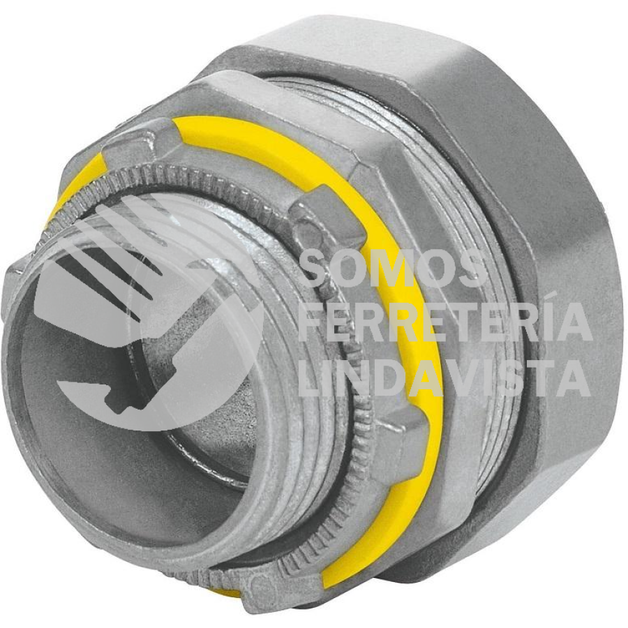 46932 CLQ-1R CONECTOR RECTO 1" PARA TUBO LIQUID TIGHT VOLTECK ...