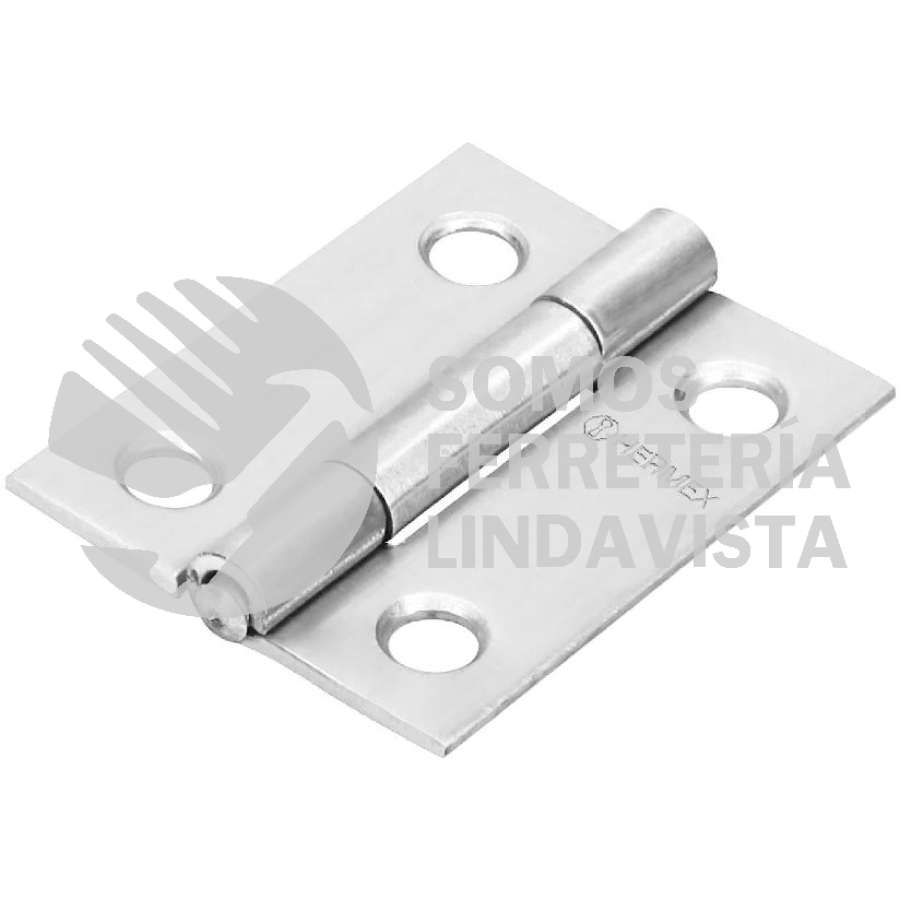 43200 BR-154 BISAGRA RECTANGULAR 1-1/2" ACERO INOXIDABLE HERMEX ...