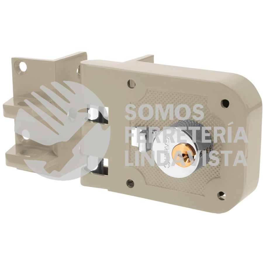 43489 CS-95I CERRADURA SOBREPONER PUERTA CORREDIZA INSTALA-FACIL IZQ ...