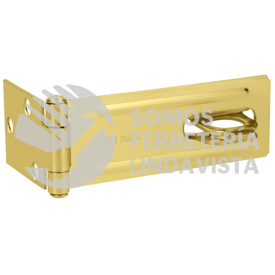 43745 POCL-450 PORTACANDADO DE ACERO LATONADO 4-1/2" HERMEX ...