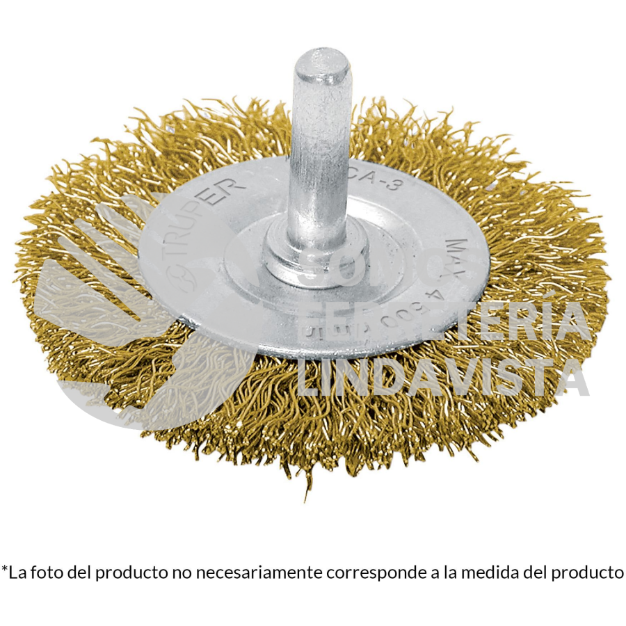 11569 CA-2 CARDA CIRCULAR 2" ALAMBRE GRUESO PARA TALADRO TRUPER - Ferreteria Lindavista