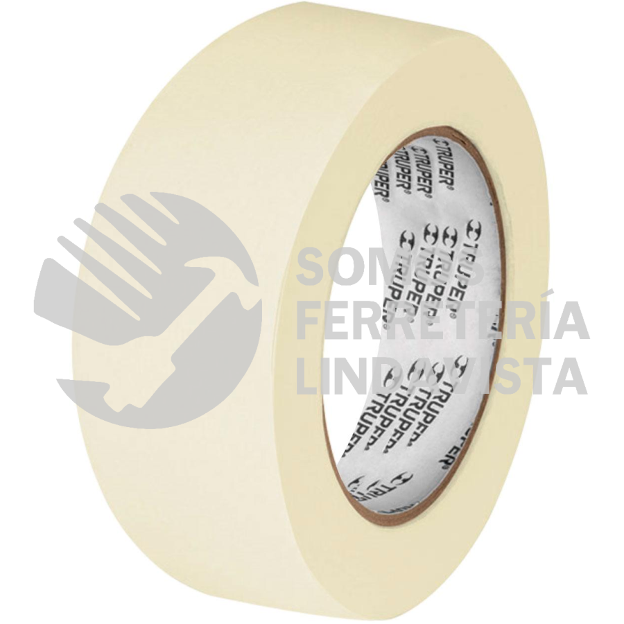 12593 MSK-2 CINTA MASKING TAPE DE 2" X 50 M TRUPER - Ferreteria Lindavista