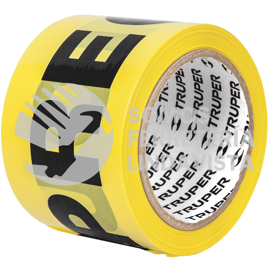 12578 CIDE-101 ROLLO DE 100 M DE CINTA DELIMITADORA "PRECAUCION" TRUPER ...