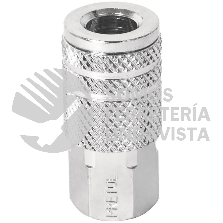 27028 COPLE-HEM-1/4P COPLE ACERO CUERDA 1/4NPT HEMBRA PRETUL ...