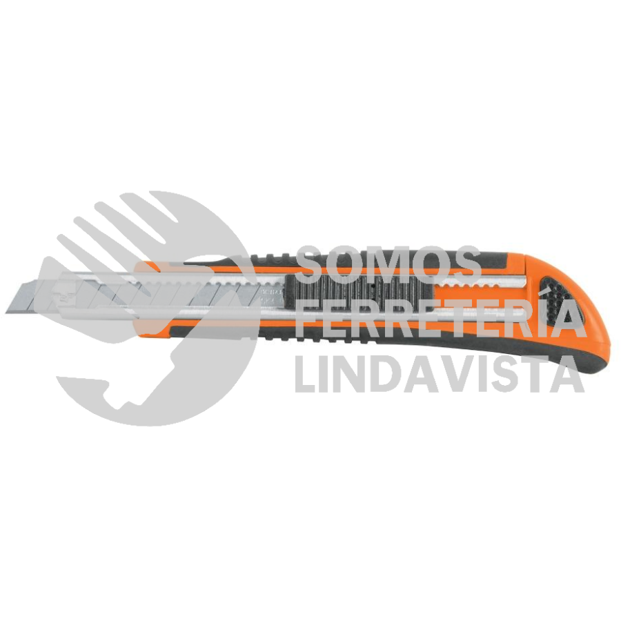 16971 CUT-5X CUTTER 9 MM PROFESIONAL CON ALMA METALICA Y GRIP TRUPER ...