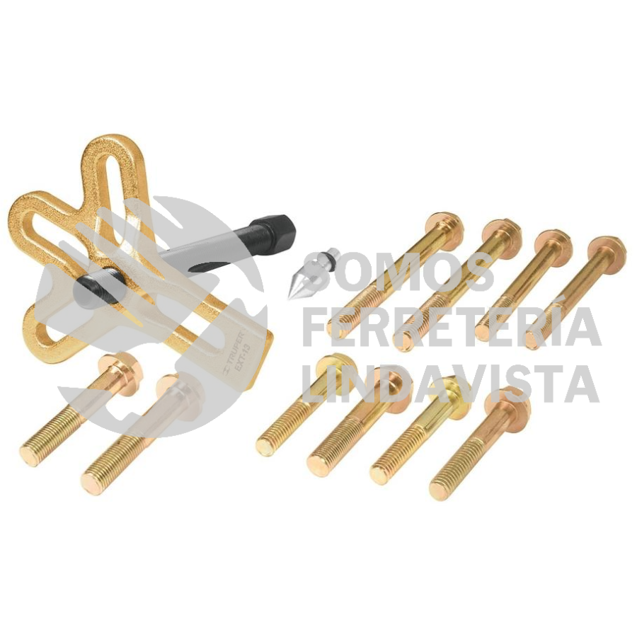 14510 EXT-13 EXTRACTOR PATA DE GALLO 13 PIEZAS TRUPER - Ferreteria Lindavista