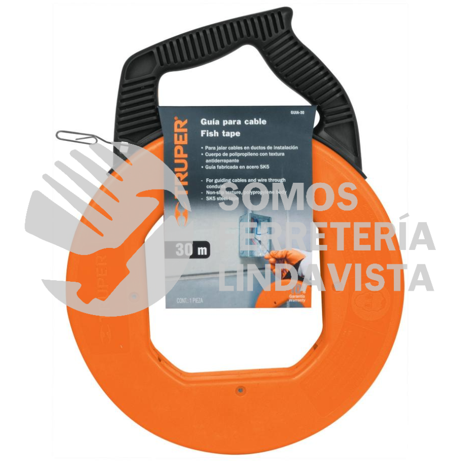 17752 GUIA-30 GUIA DE ACERO DE 30 M PARA CABLE TRUPER - Ferreteria ...
