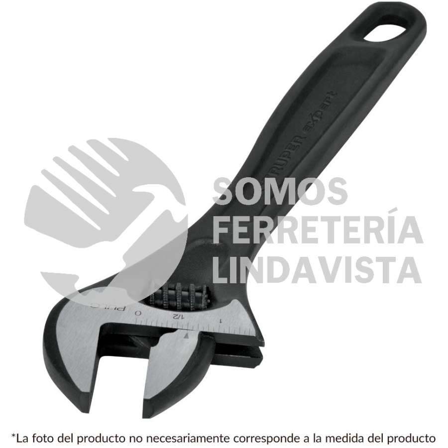 15501 PET-8 LLAVE AJUSTABLE (PERICO) 8" PROFESIONAL PAVONADA TRUPER ...
