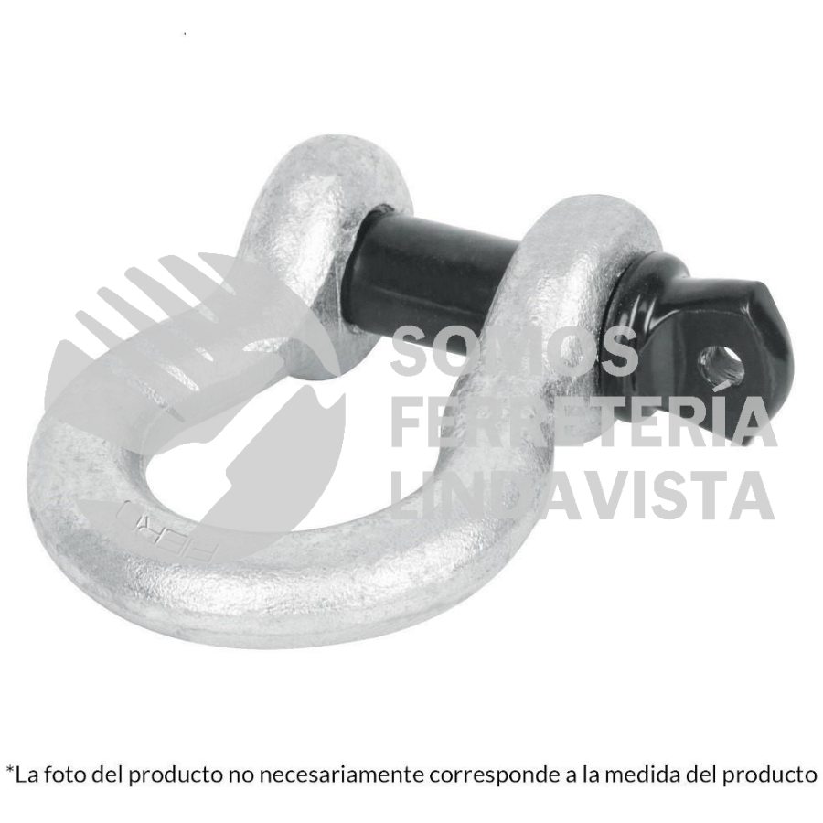 44974 GRI-7/8 GRILLETE DE ACERO FORJADO 7/8" FIERO - Ferreteria Lindavista