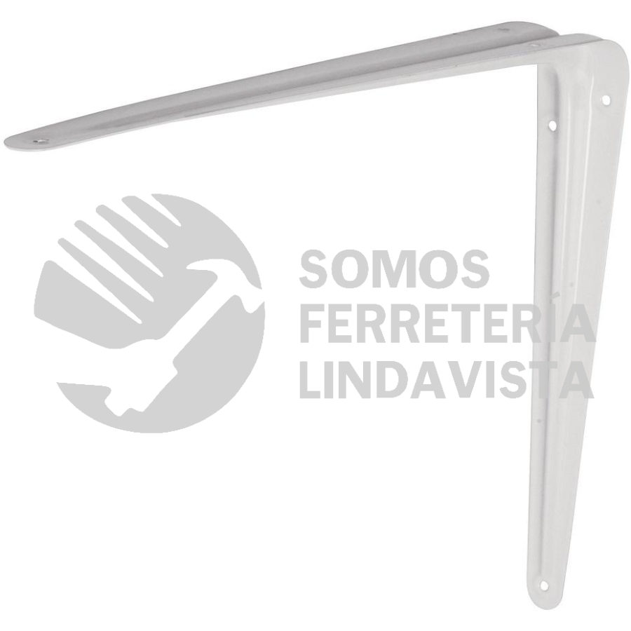 44012 ME-12B MENSULAS DE ACERO BLANCA 10 X 12" FIERO - Ferreteria ...