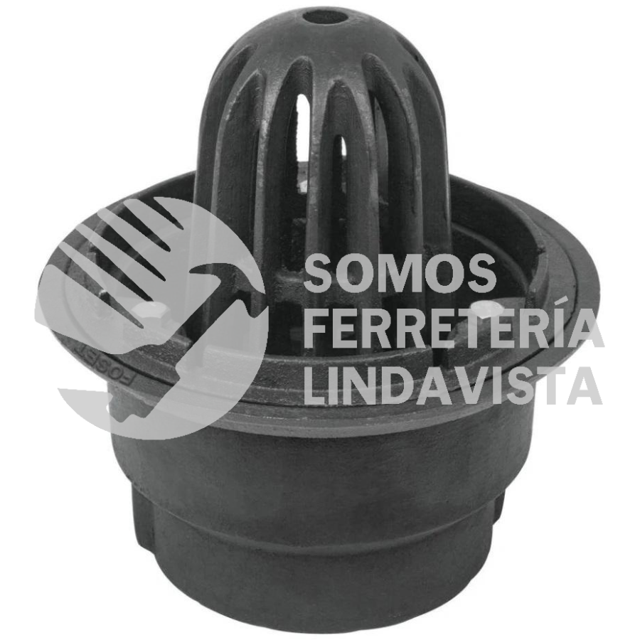 45303 CO-44 COLADERA DE HIERRO DE CUPULA PARA AZOTEA FOSET - Ferreteria ...