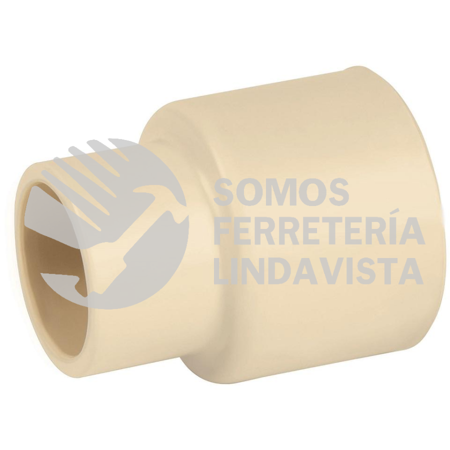 45129 CPVC-221 COPLE REDUCCION DE CPVC DE 3/4 X 1/2" FOSET - Ferreteria ...