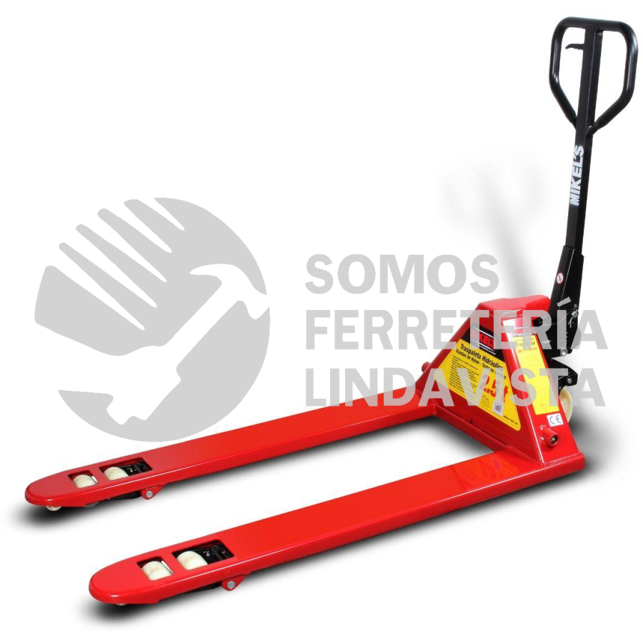 TMK-2.5NT PATIN HIDRAULICO TRASPALETA CON RUEDAS DE NYLON SISTEMA ...