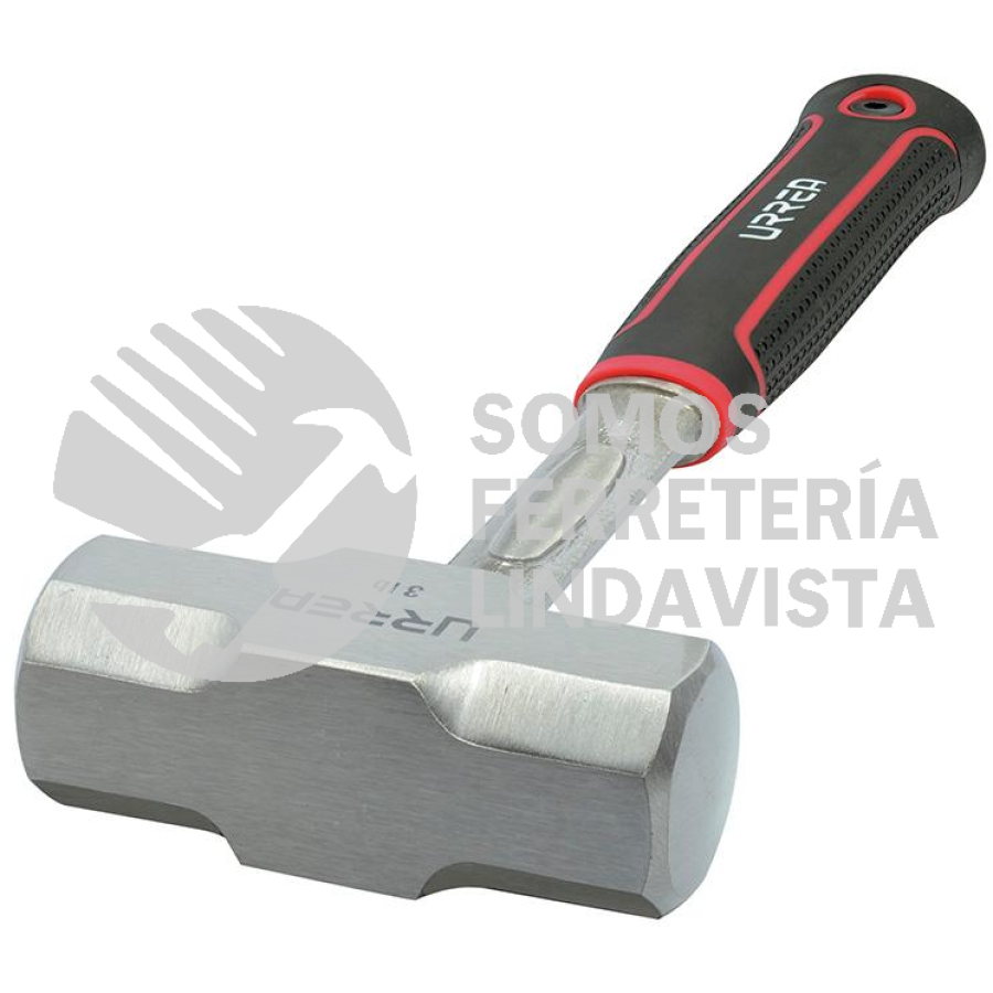 1434AF MARRO OCTAGONAL FORJADO EN UNA PIEZA CON MANGO RUBBER GRIP ANTI ...