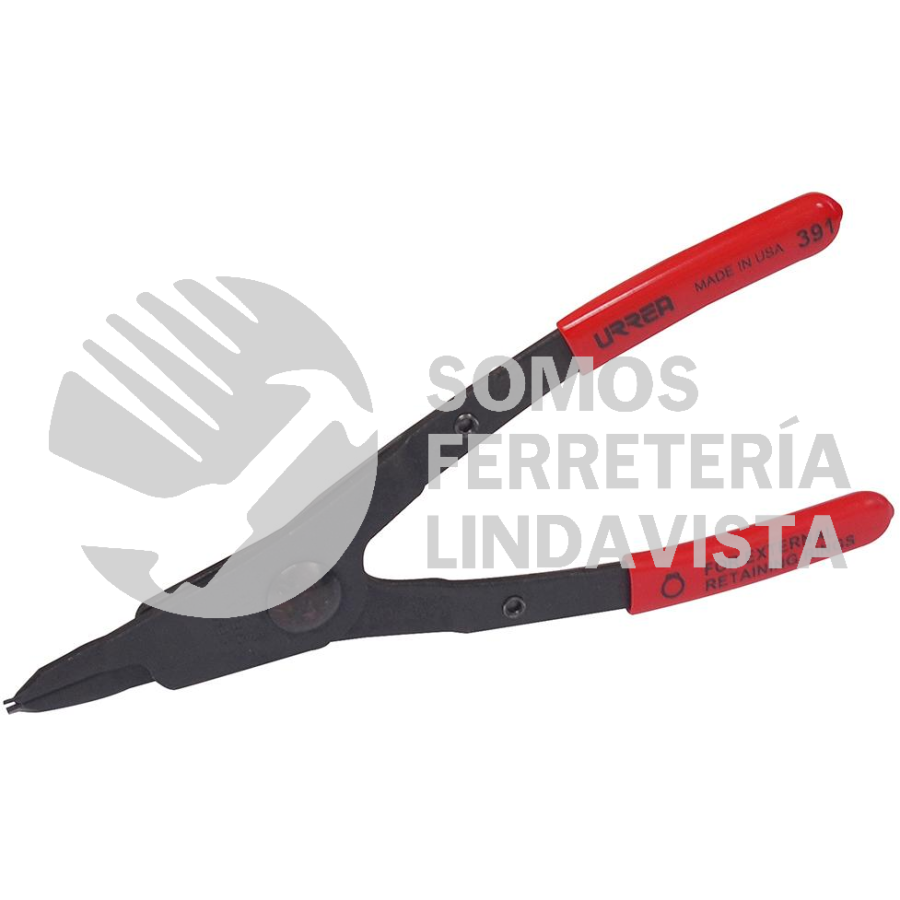 391 PINZA CON MANGO RUBBER GRIP PARA ANILLOS DE RETENCION FIJAS TIPO ...