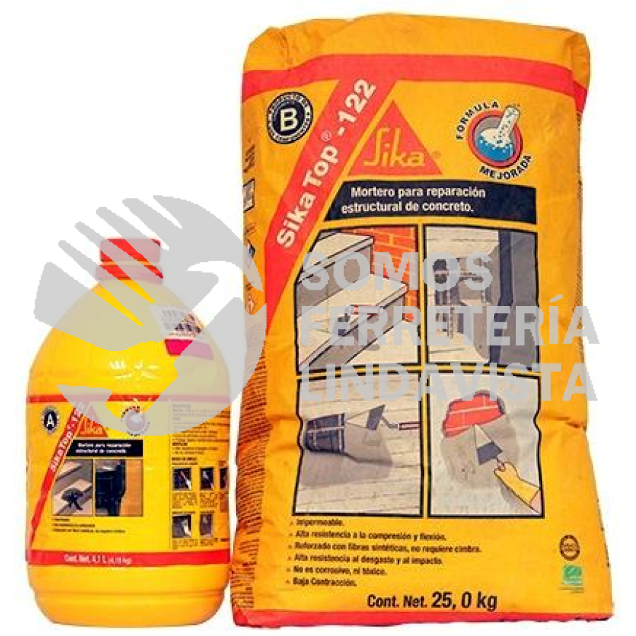 447762 SIKATOP 122 UNIDAD DE 30 KG SIKA CONSTRUCCION - Ferreteria ...