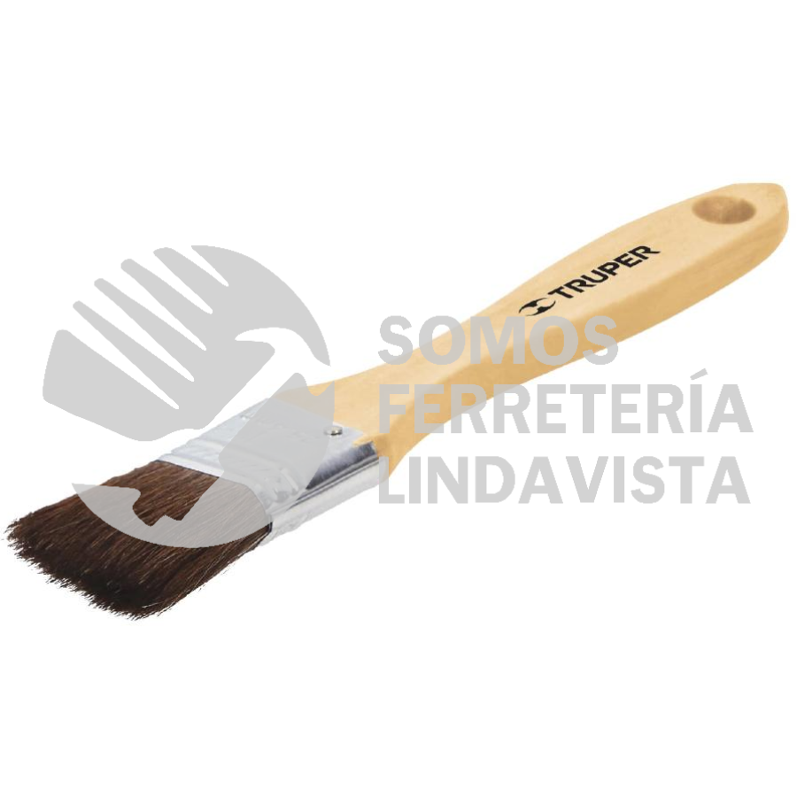 12466 BRT-1C BROCHA PELO DE CAMELLO DE 1" CON MANGO DE MADERA TRUPER ...