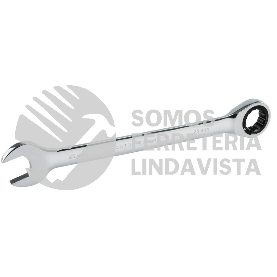 13626 LL-2025MX LLAVE COMBINADA CON MATRACA 25 MM X 325 MM LARGO TRUPER - Ferreteria Lindavista