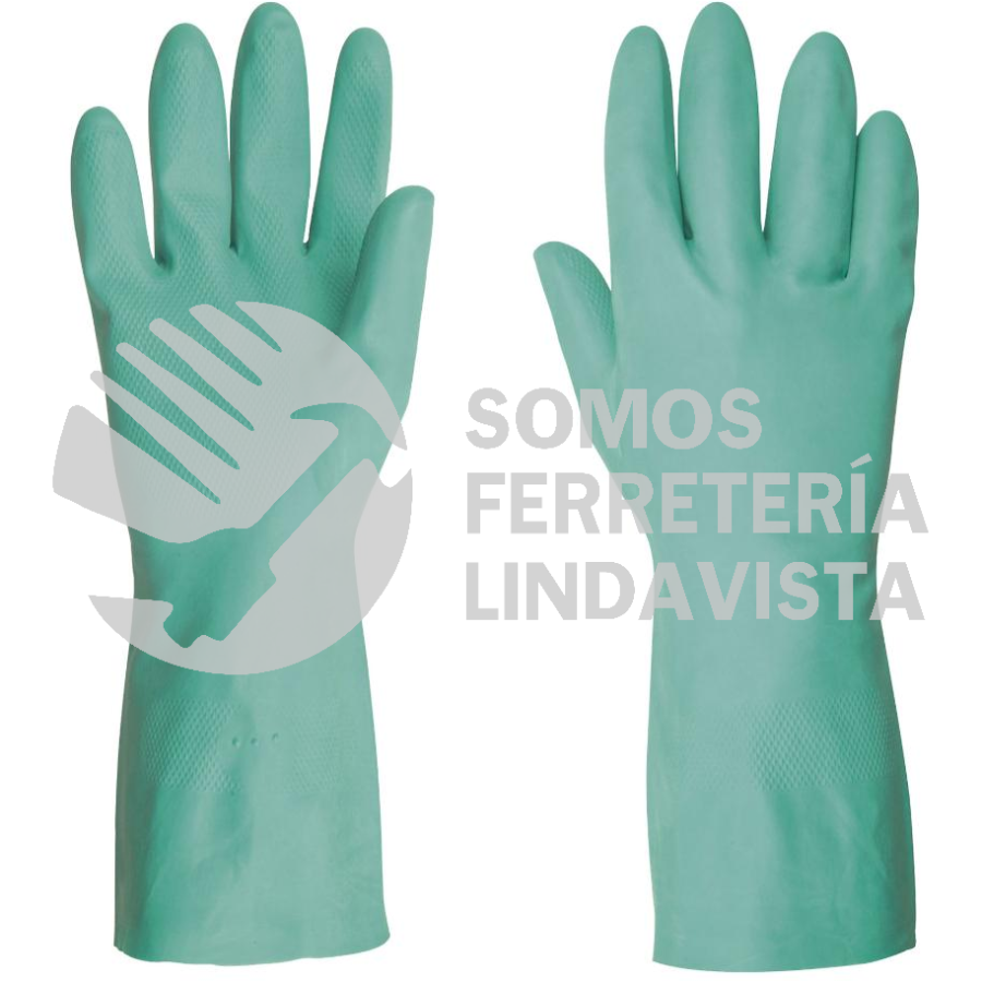 15323 GU-822 GUANTES DE NITRILO VERDE MULTIUSOS MEDIANOS TRUPER ...