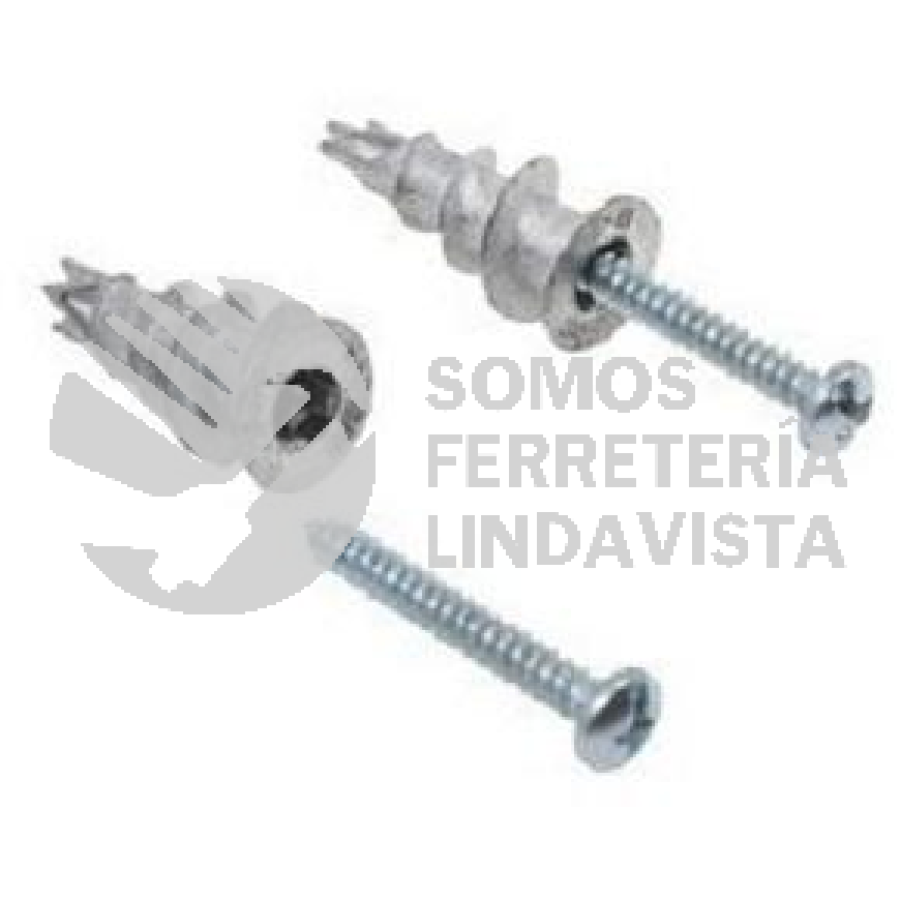 AN8TMT TAQUETE DE METAL ZING PARA TABLAROCA CON TORNILLO OTHECOTHEC ...