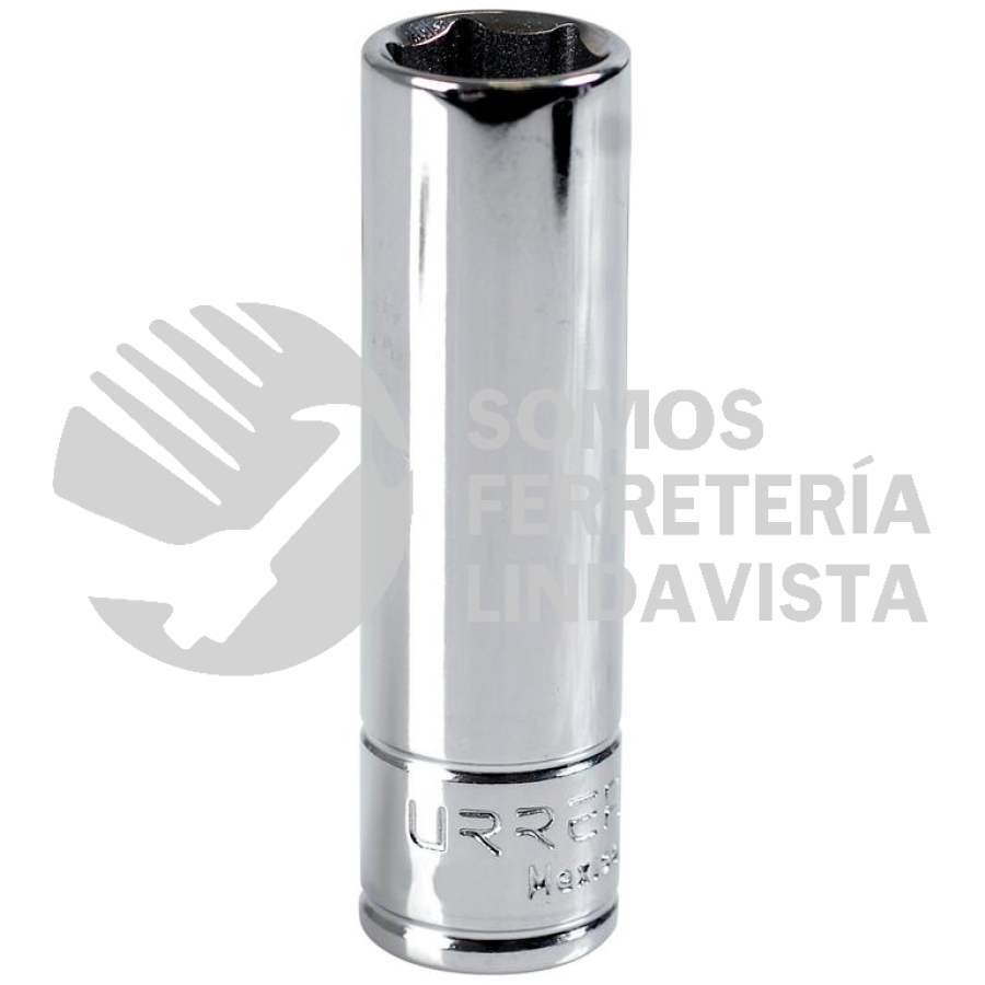 5022H DADO LARGO CUADRO DE 3/8", 6 PUNTAS, EN PULGADAS, 11/16" URREA ...