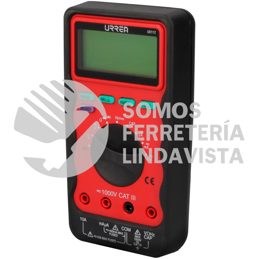 UD112 MULTIMETRO DIGITAL DE ULTIMA GENERACION URREA - Ferreteria Lindavista