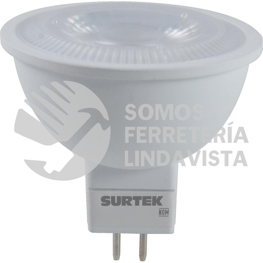 FMC4 LAMPARA DE LED TIPO MR16, 4.5 W LUZ CALIDA SURTEK - Ferreteria ...