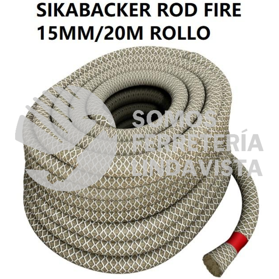 482375 SIKABACKER ROD FIRE 15MM/20M ROLLO SIKA CONSTRUCCION ...