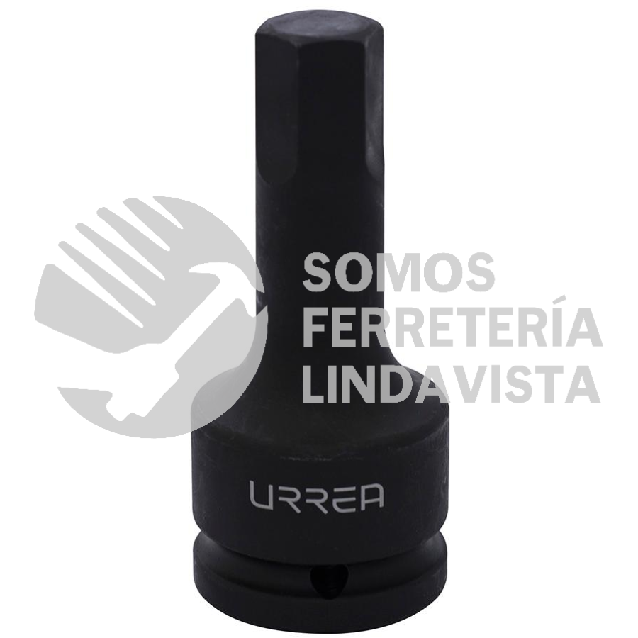 7590-1/2 DADO DE IMPACTO CON PUNTA HEXAGONAL CUADRO DE 3/4", EN PULGADAS, 1/2" URREA ...