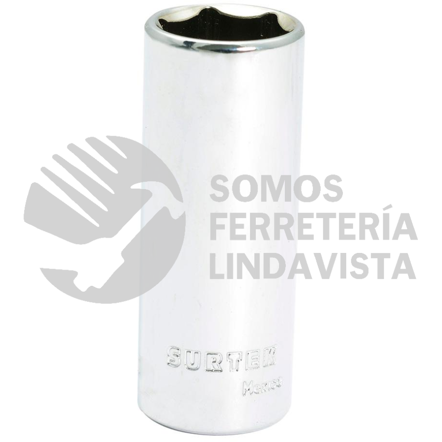 F5116HLM DADO LARGO METRICO CUADRO DE 3/8", 6 PUNTAS, 16MM SURTEK ...