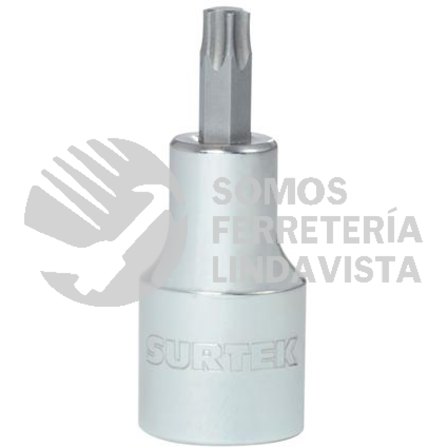 F58T20 DADO CON PUNTA TORX CUADRO DE 1/2", T20 SURTEK - Ferreteria ...