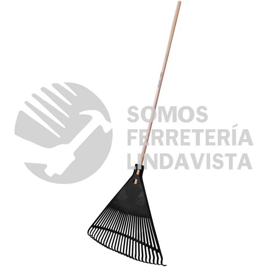 132053 ESCOBA PLASTICA DE 26 DIENTES NEGRA SURTEK - Ferreteria Lindavista