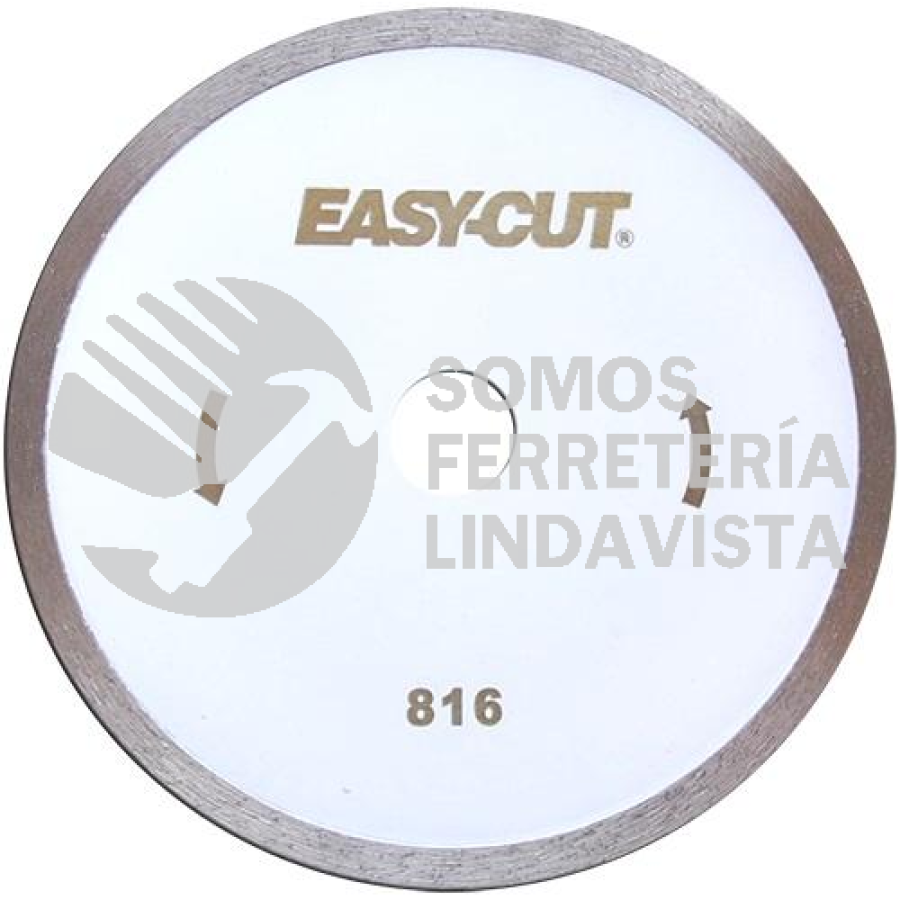816 DISCO DE DIAMANTE BLANCO RIN CONTINUO PORCELANATO EASY-CUT (7"X0 60 ...