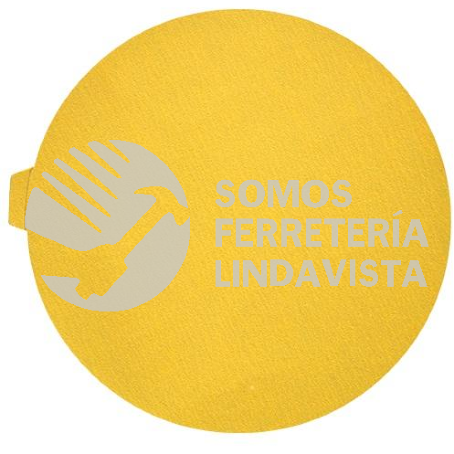 1666 DISCO DE LIJA AUTOADHERIBLE TSA4 GOLD GRANO 220 (5") TENAZIT - Ferreteria Lindavista