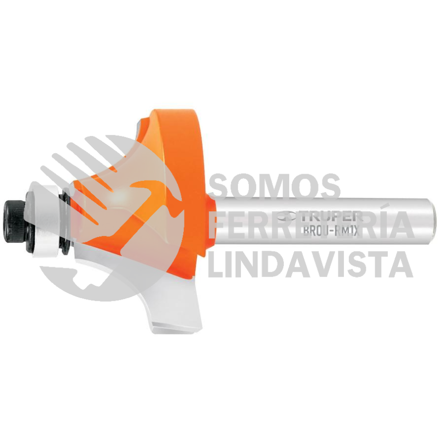 11472 BROU-RM1X BROCA PARA ROUTER REDONDEADO CON MOLDURA 1" CON BALERO ...