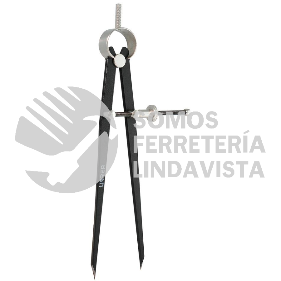 800110DV COMPAS DE PUNTA DIVISOR 10" URREA - Ferreteria Lindavista