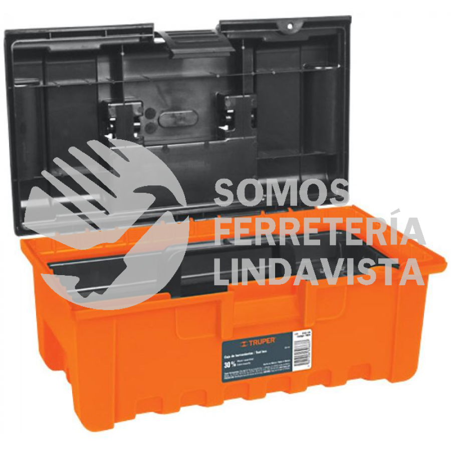19781 CHA-19N CAJA PARA HERRAMIENTA DE 19" SIN COMPARTIMENTOS TRUPER ...