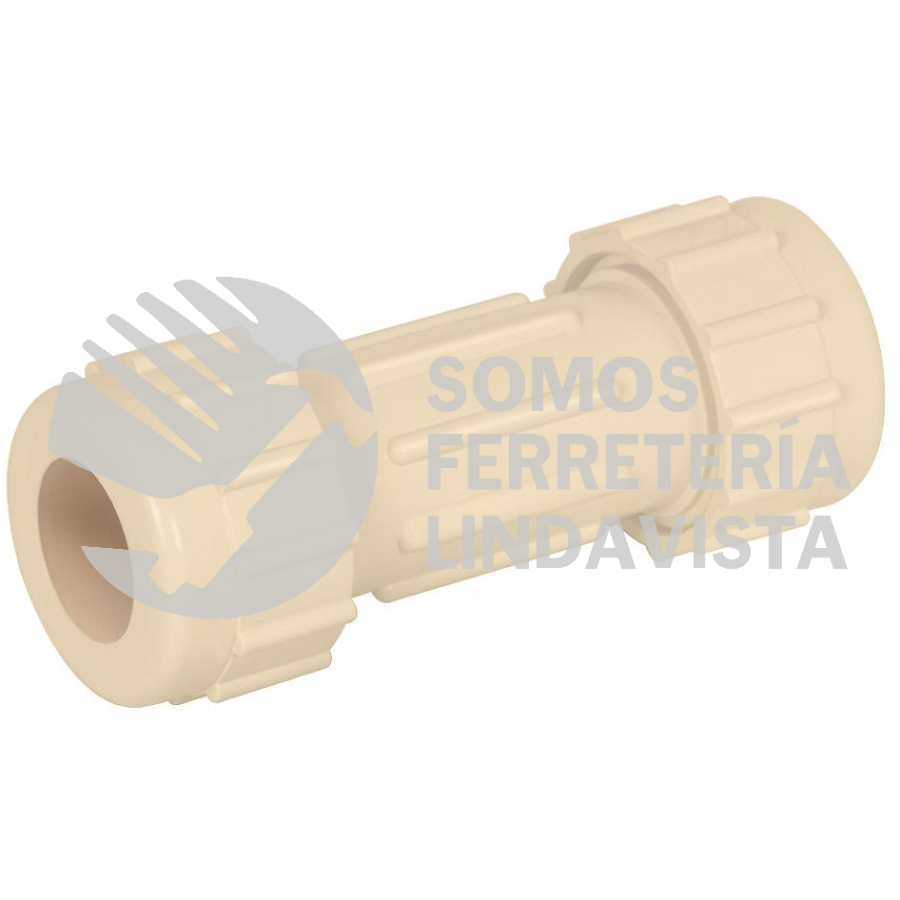 48924 CPVC-272 COPLE DE COMPRESION CPVC DE 3/4" FOSET - Ferreteria ...