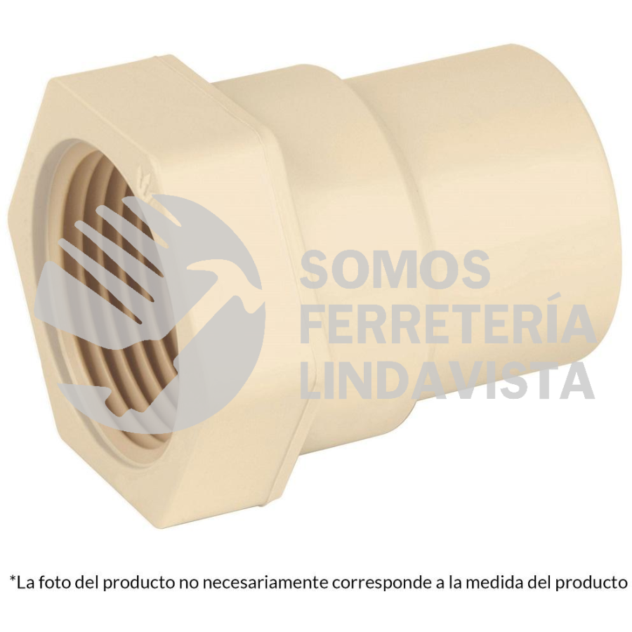 48956 CPVC-604 CONECTOR HEMBRA CPVC 1-1/4" FOSET - Ferreteria Lindavista