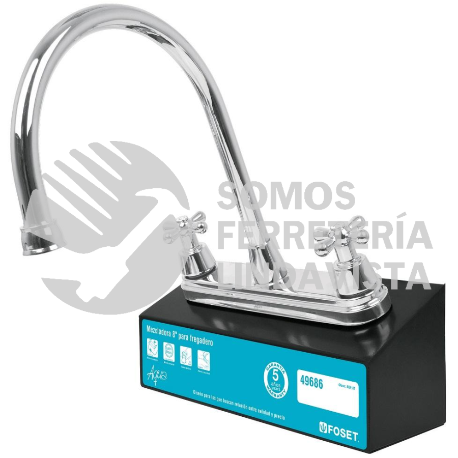 55722 EX-AQF-81 EXHIBIDOR CON MEZCLADORA AQF-81 FOSET - Ferreteria ...